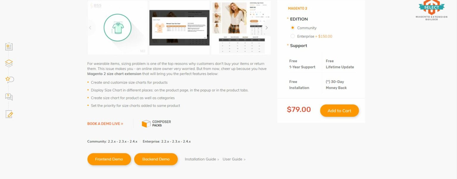 Top 10 Magento Size Chart Extensions To Reduce Product Returns